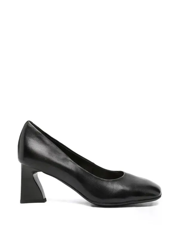 SERGIO MORETTI FIRENZE Square-toe Block-heel Pumps