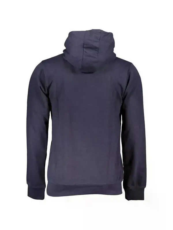 GIAN MARCO VENTURI VINTAGE Logo-print Cotton Hoodie