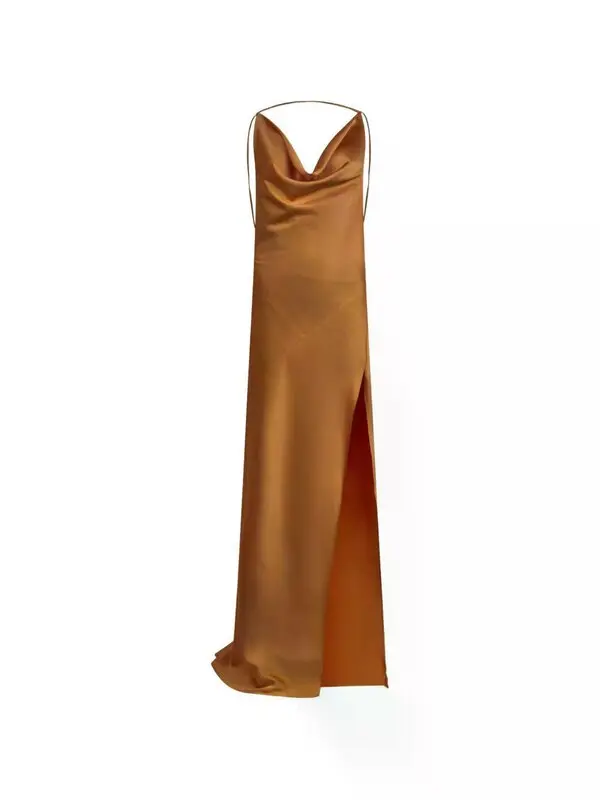 Andamane Vera Maxi Dress - Brown