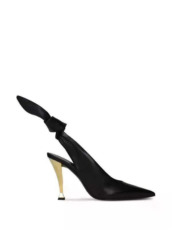 Givenchy Beauw Leather Pumps - Black