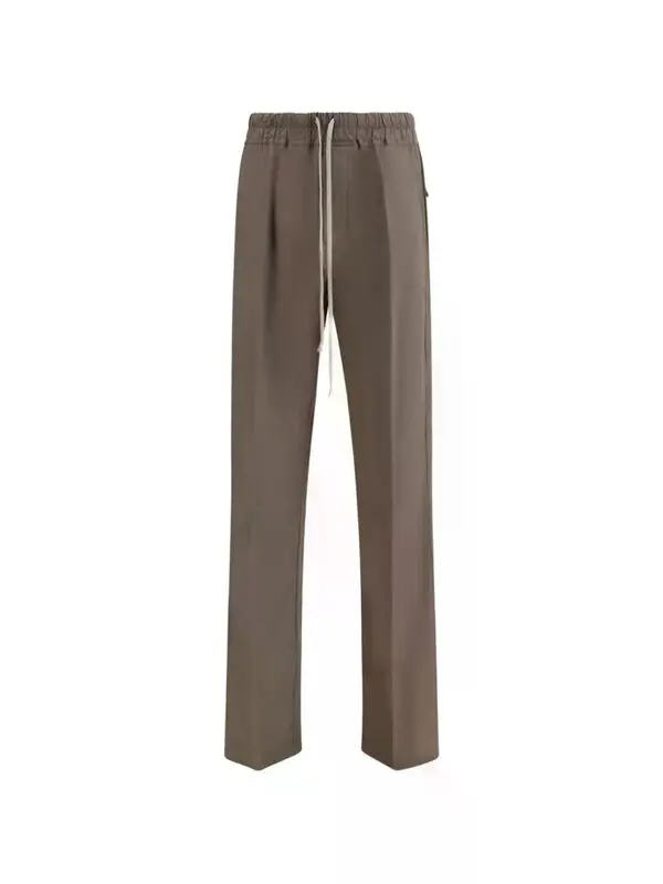 Rick Owens Drawstring Straight-leg Trousers - Brown