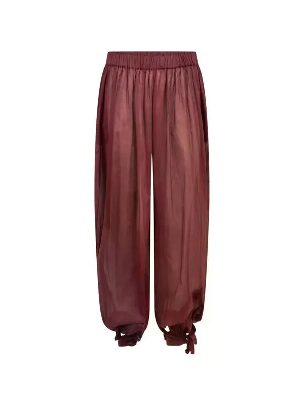Andamane Noor Tie-cuff Trousers - Red