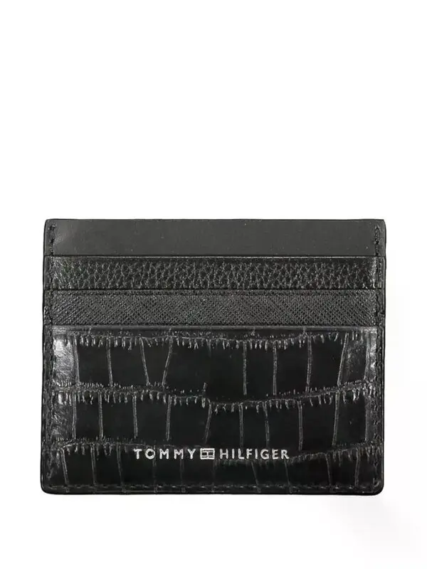 Tommy Hilfiger Crocodile-embossed Card-holder