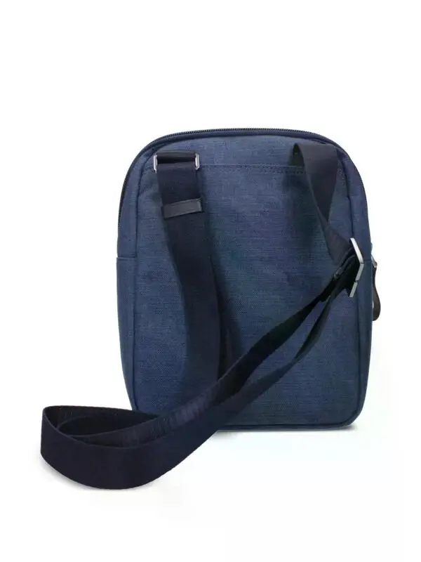 PIQUADRO Panelled Messenger Bag