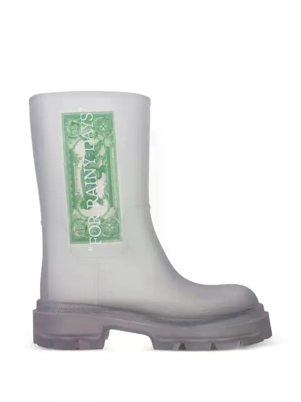 Off-White Reboot Graphic-print Ankle Boots