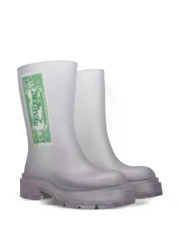 Off-White Reboot Graphic-print Ankle Boots