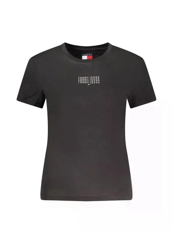 Tommy Hilfiger Logo-print Cotton T-shirt - Grey