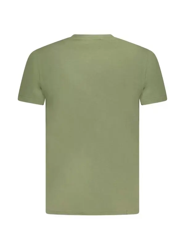 Roberto Cavalli Zebra-print Logo T-shirt - Green