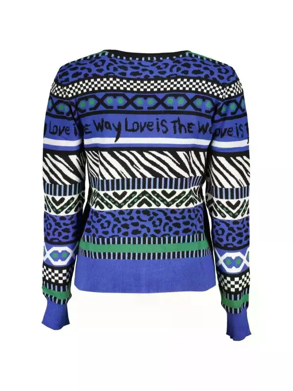 Desigual Geometric-print Sweater