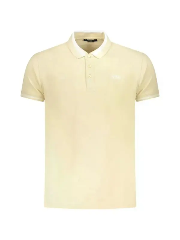 Roberto Cavalli Logo-detail Tipped Polo Shirt - Neutrals