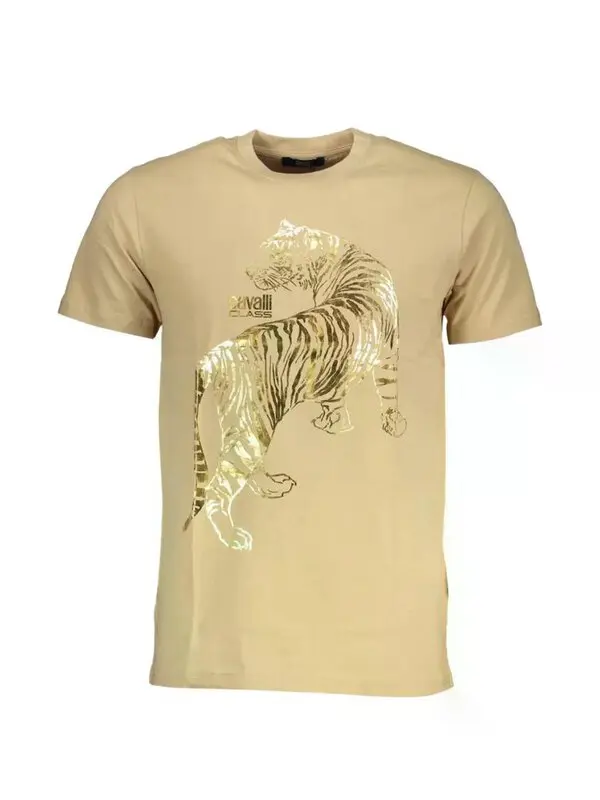 Roberto Cavalli Animal-print T-shirt - Neutrals
