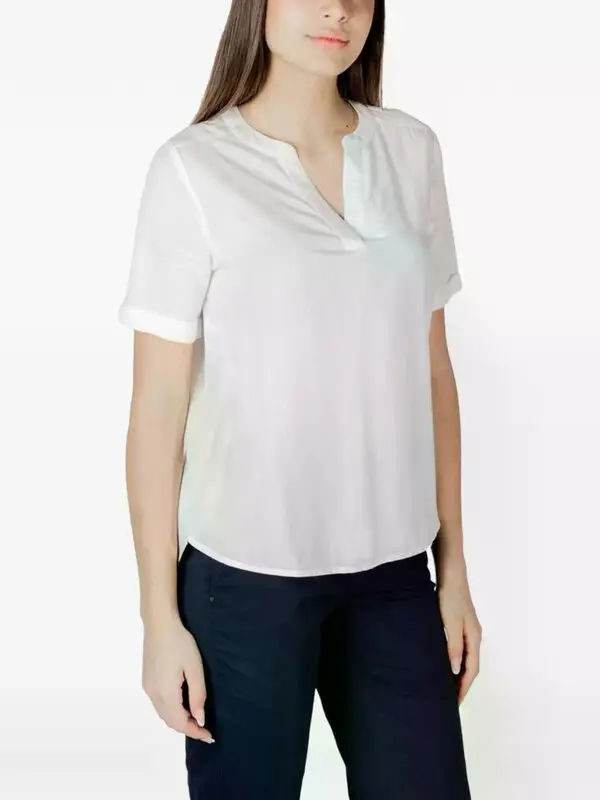 STREET ONE V-neck Short-sleeve T-shirt