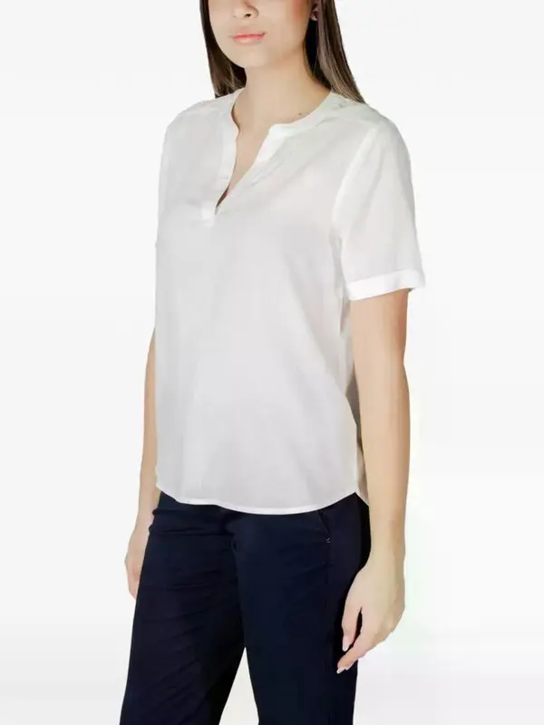 STREET ONE V-neck Short-sleeve T-shirt
