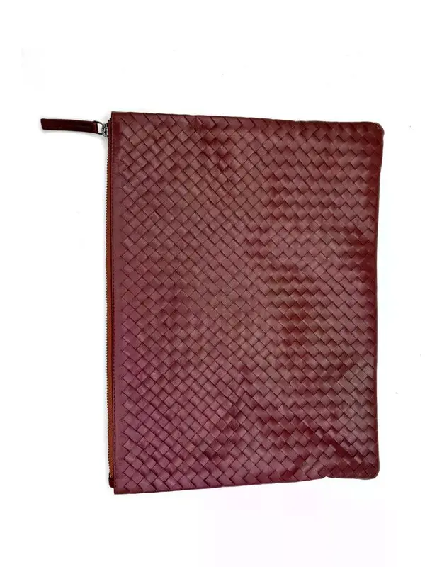 Dragon Diffusion Woven Zip Clutch Bag