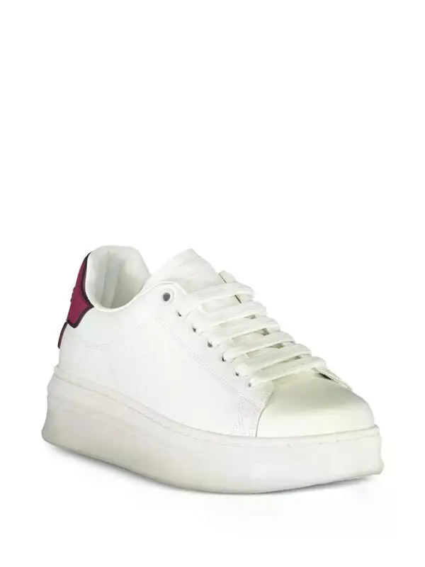 GAELLE PARIS Low Top Sneakers - White