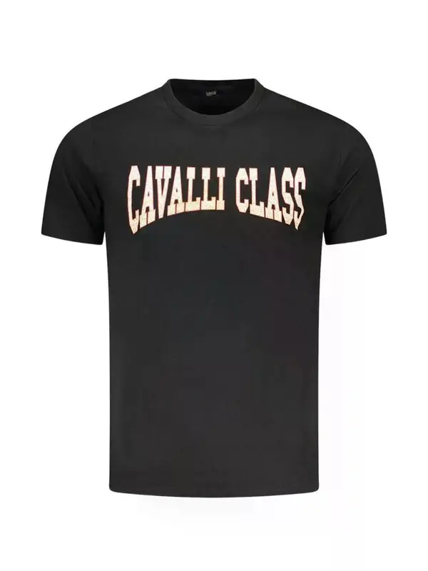 Roberto Cavalli Logo-print T-shirt - Black