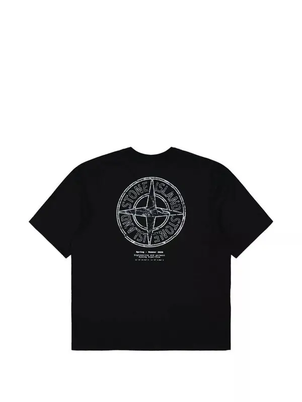 Stone Island Logo-print Cotton T-shirt