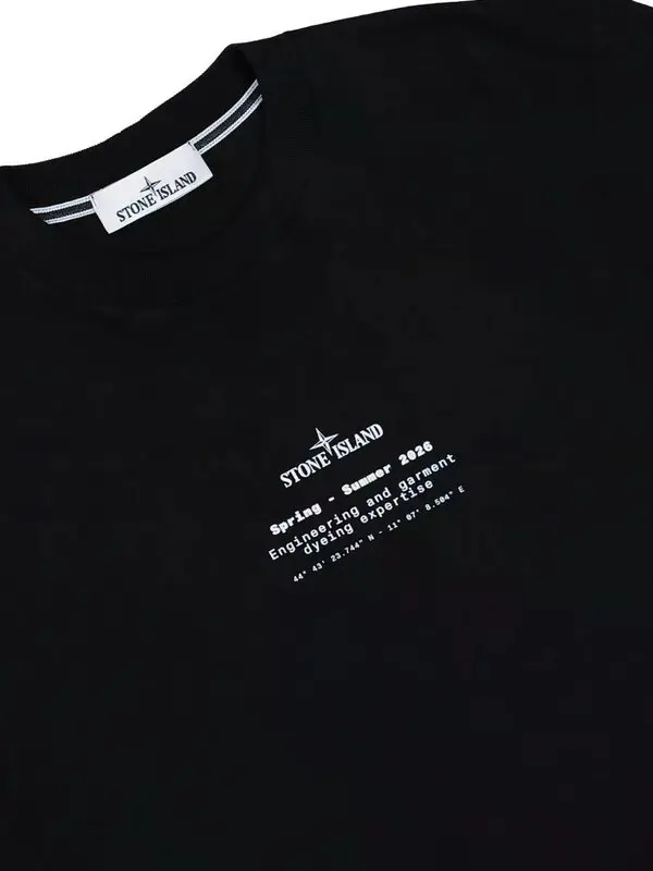 Stone Island Logo-print Cotton T-shirt