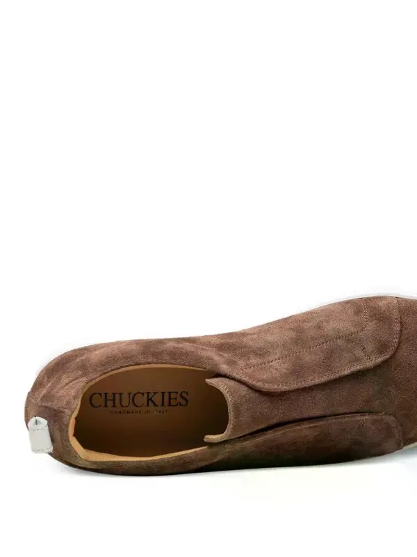 CHUCKIES Slip-on Suede Sneakers - Brown