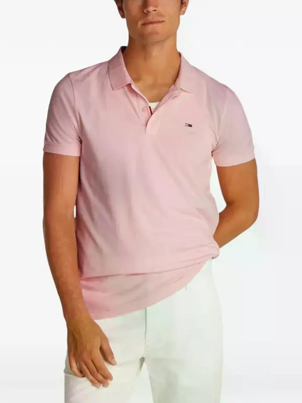 Tommy Hilfiger Logo-patch Polo Shirt