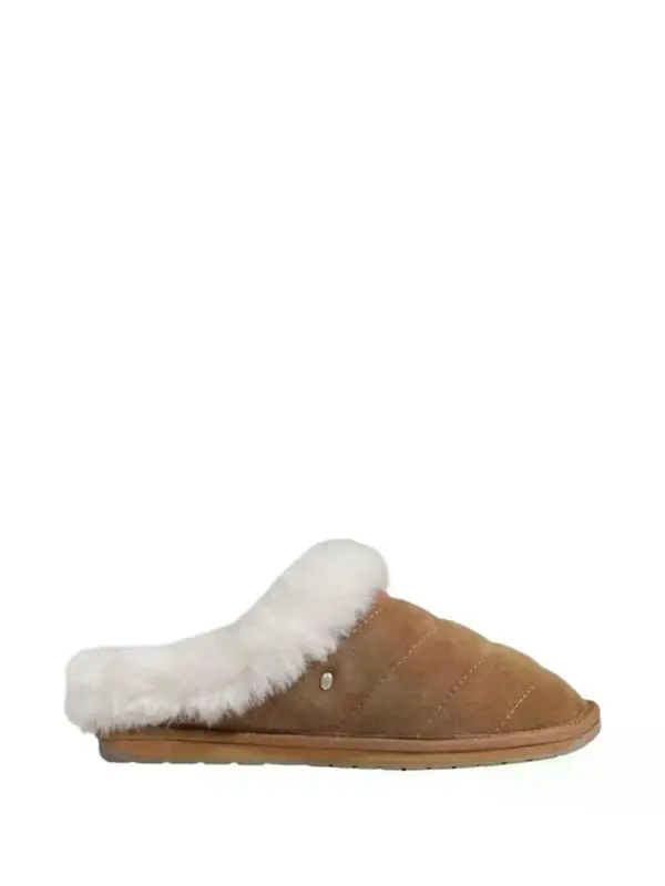 EMU AUSTRALIA Mayberry Quilted Slippers - Brown
