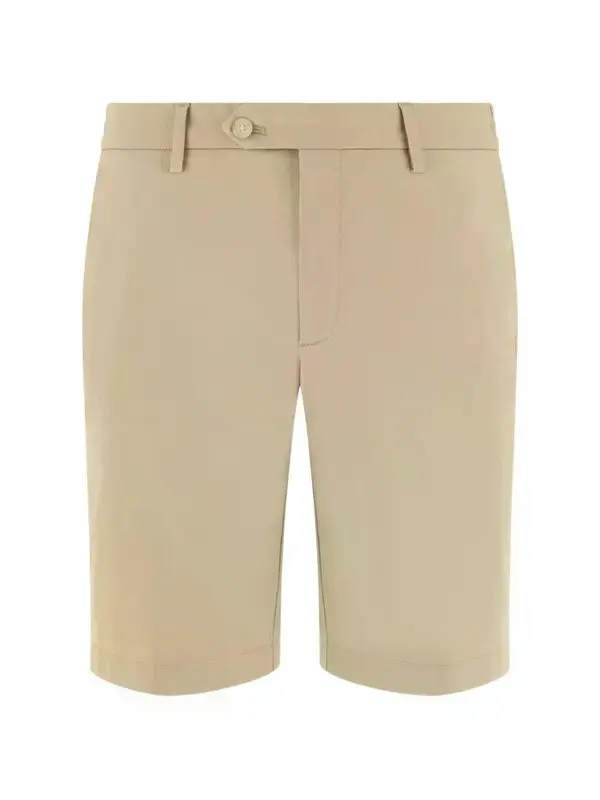 Boggi Milano Stretch-cotton Chino Shorts - Neutrals