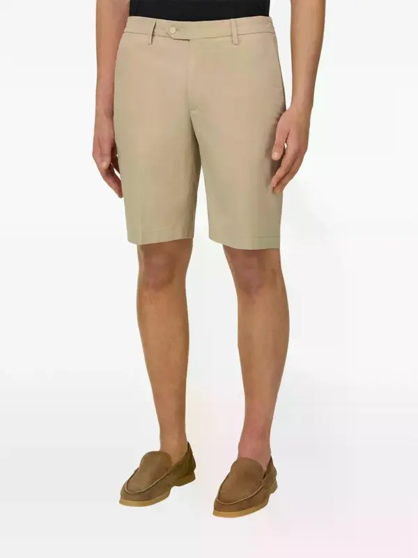 Boggi Milano Stretch-cotton Chino Shorts