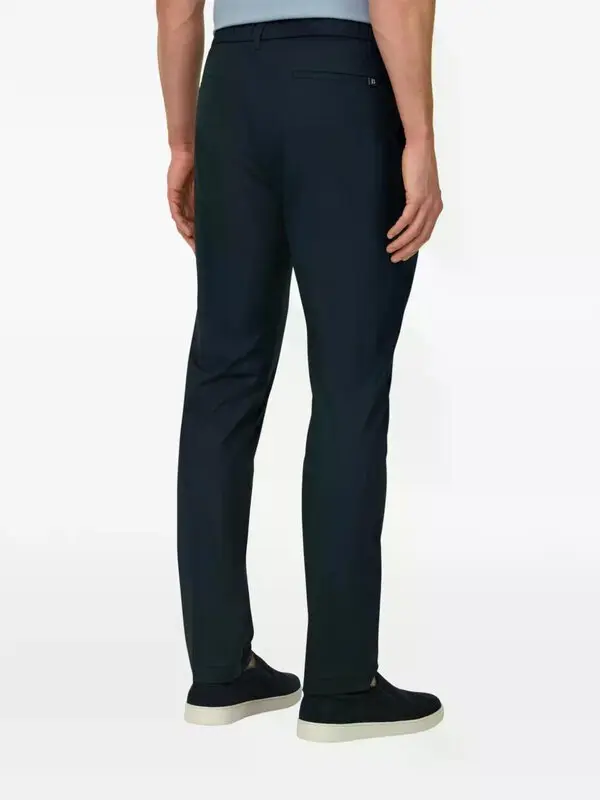 Boggi Milano Drawstring-waist Trousers - Blue