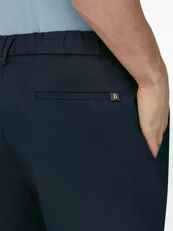 Boggi Milano Drawstring-waist Trousers - Blue