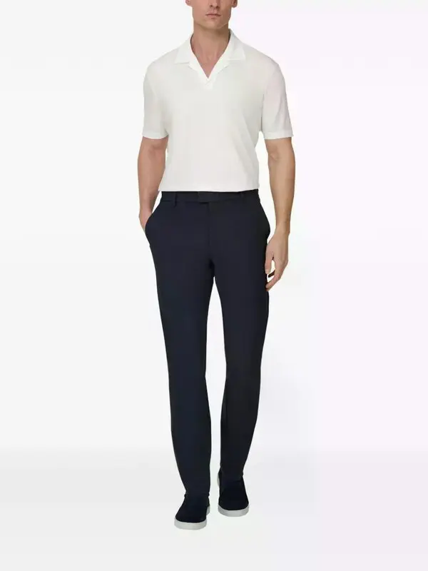 Boggi Milano Linen Blend Polo Shirt
