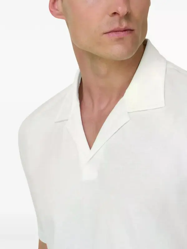 Boggi Milano Linen Blend Polo Shirt