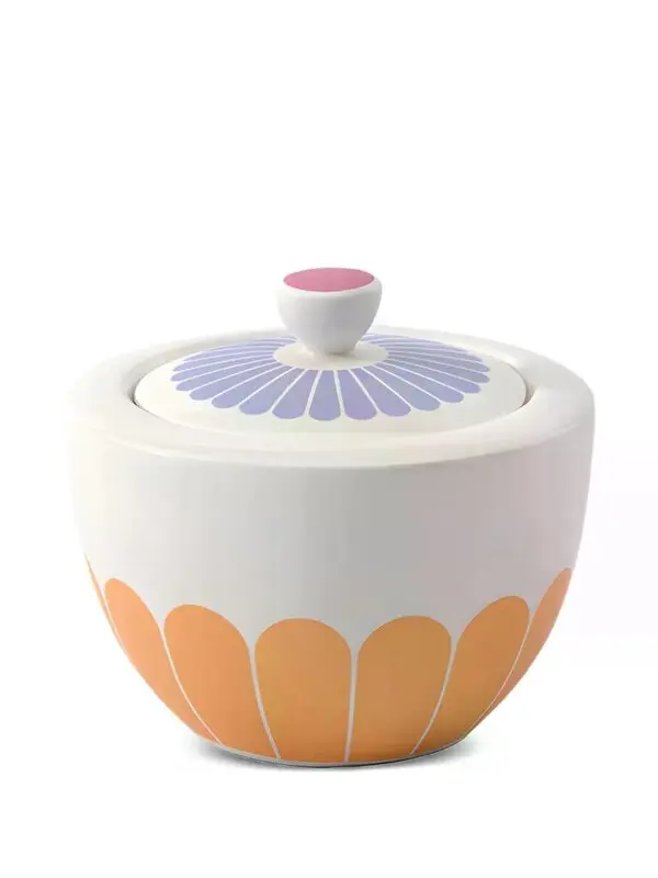 VILLEROY & BOCH Fleur Jam Floral-print Jar - White