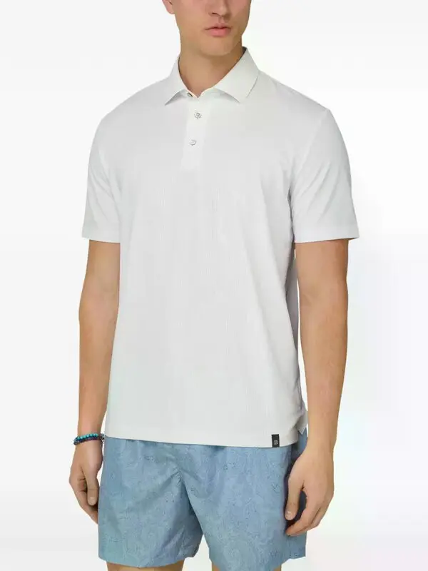 Boggi Milano B Tech Polo Shirt - White