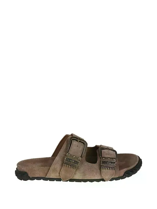 Ash Twister Buckle-strap Sandals - Brown