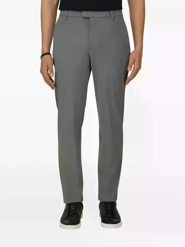 Boggi Milano Rory B Tech Seersucker Trousers - Grey