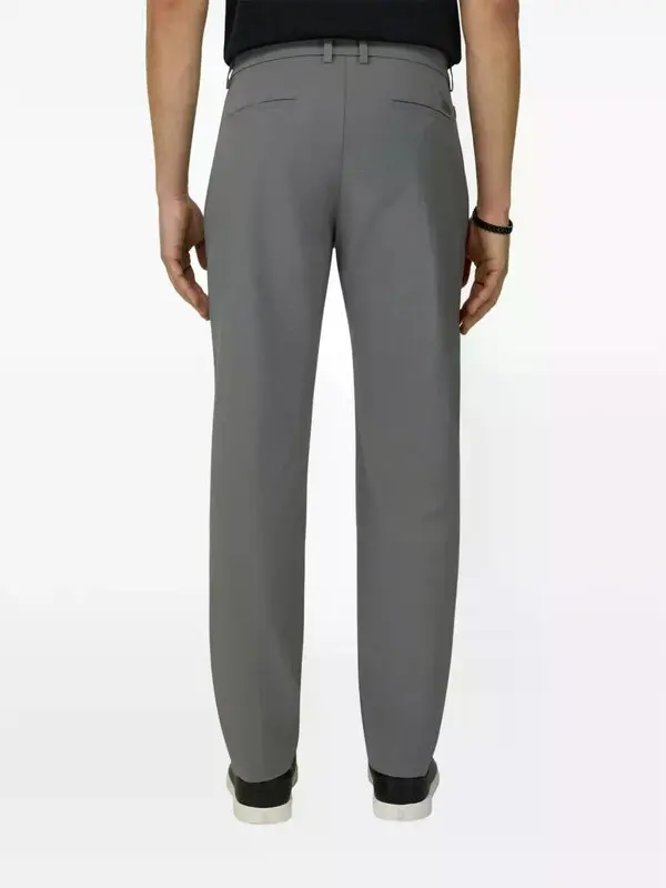 Boggi Milano Rory B Tech Seersucker Trousers - Grey
