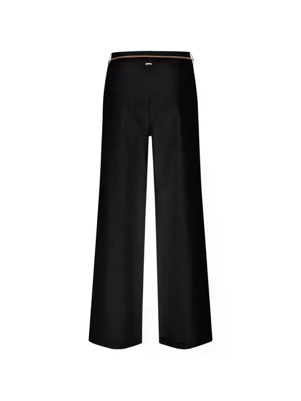 Herno Pocket Belted Trousers - Black