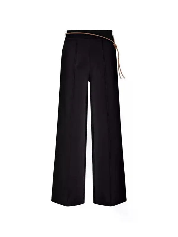 Herno Belted Wide Leg Trousers