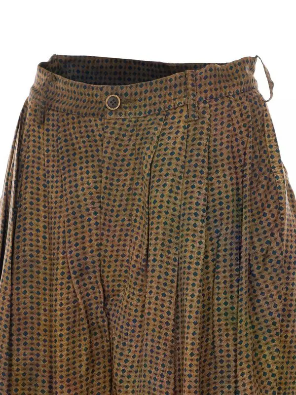 UMA WANG Geometric-patterned Priya Trousers