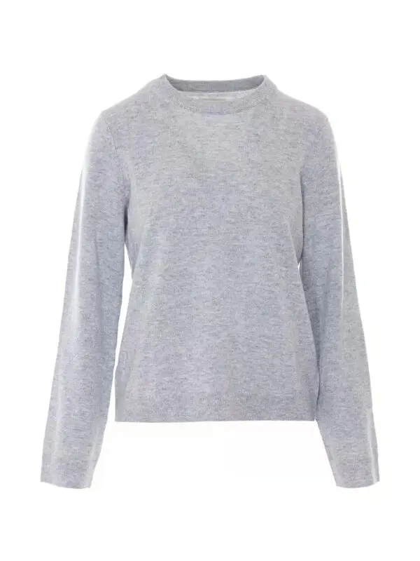 Zadig&Voltaire Cara Leather-patch Sweater - Grey
