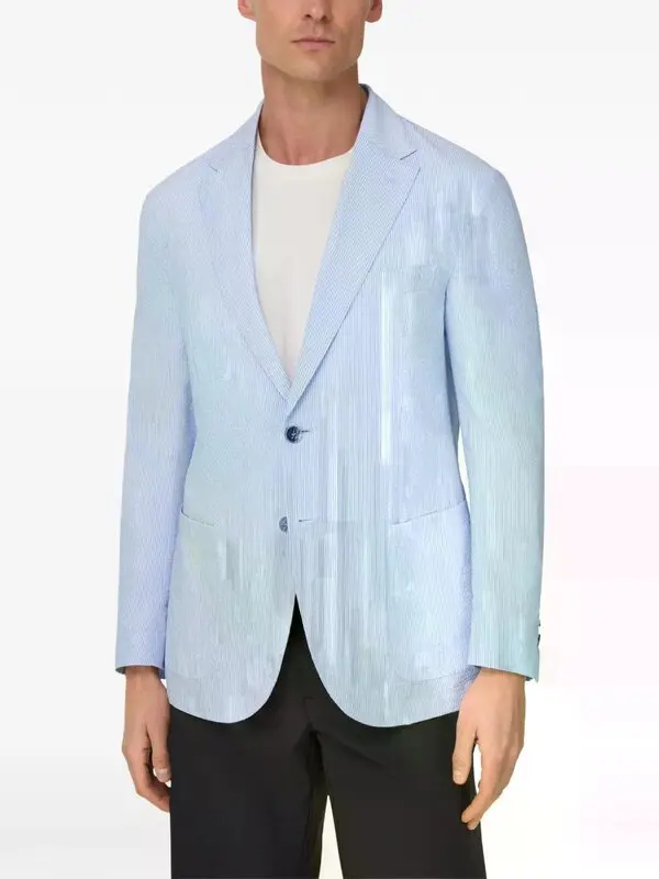 Boggi Milano Breeze Pinstripe Single-breasted Blazer