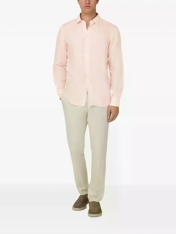 Boggi Milano Darted Drawstring-waist Trousers - Neutrals