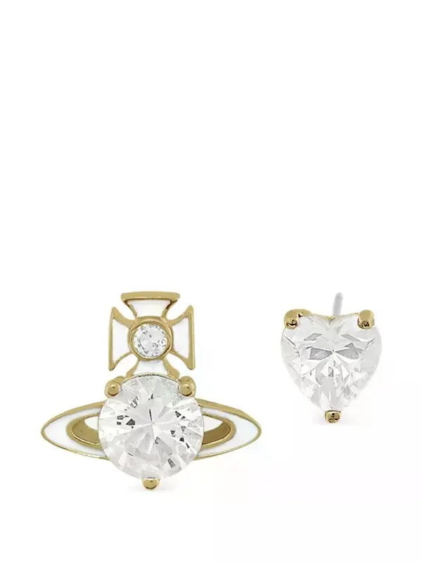 VIVIENNE WESTWOOD Millie Heart Earrings - Gold