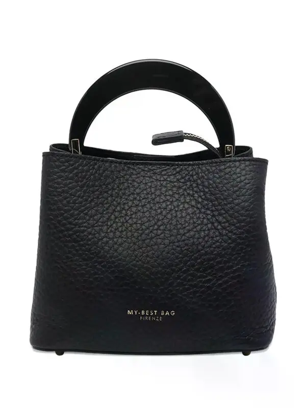 MY BEST BAG FIRENZE Grained Leather Mini Bag - Black