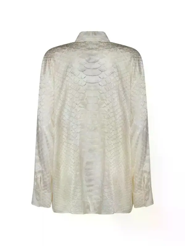 Roberto Cavalli Serpentine-effect Print Shirt