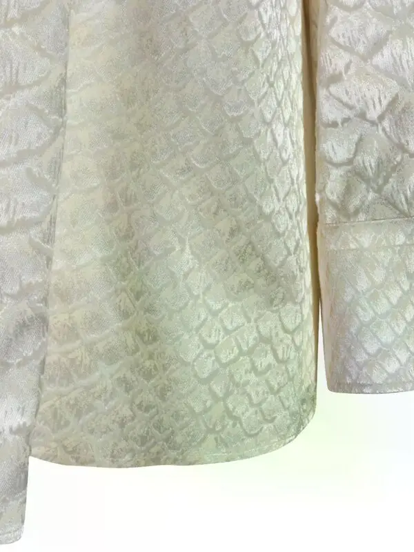 Roberto Cavalli Serpentine-effect Print Shirt