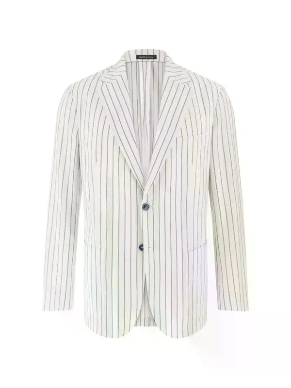 Boggi Milano Breeze Pinstripe Single-breasted Blazer