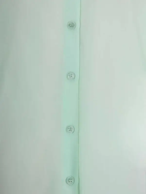 Patrizia Pepe Puff-sleeve Sheer Shirt