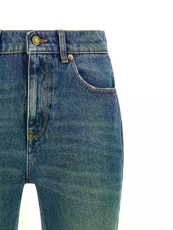 GOLDEN GOOSE Deryn Stone-washed Jeans