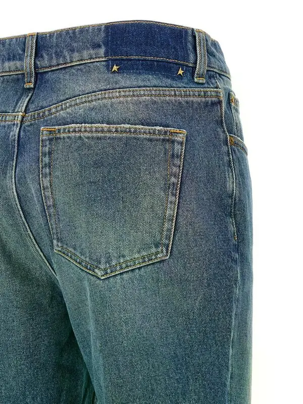 GOLDEN GOOSE Deryn Stone-washed Jeans